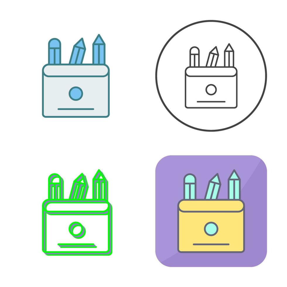 Pencils Vector Icon 34566168 Vector Art at Vecteezy