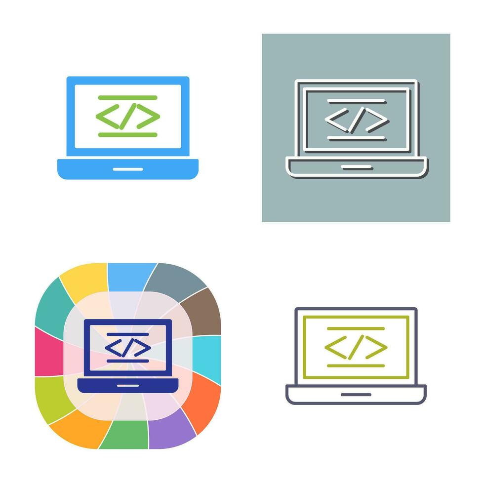 Coding Vector Icon 34567245 Vector Art at Vecteezy