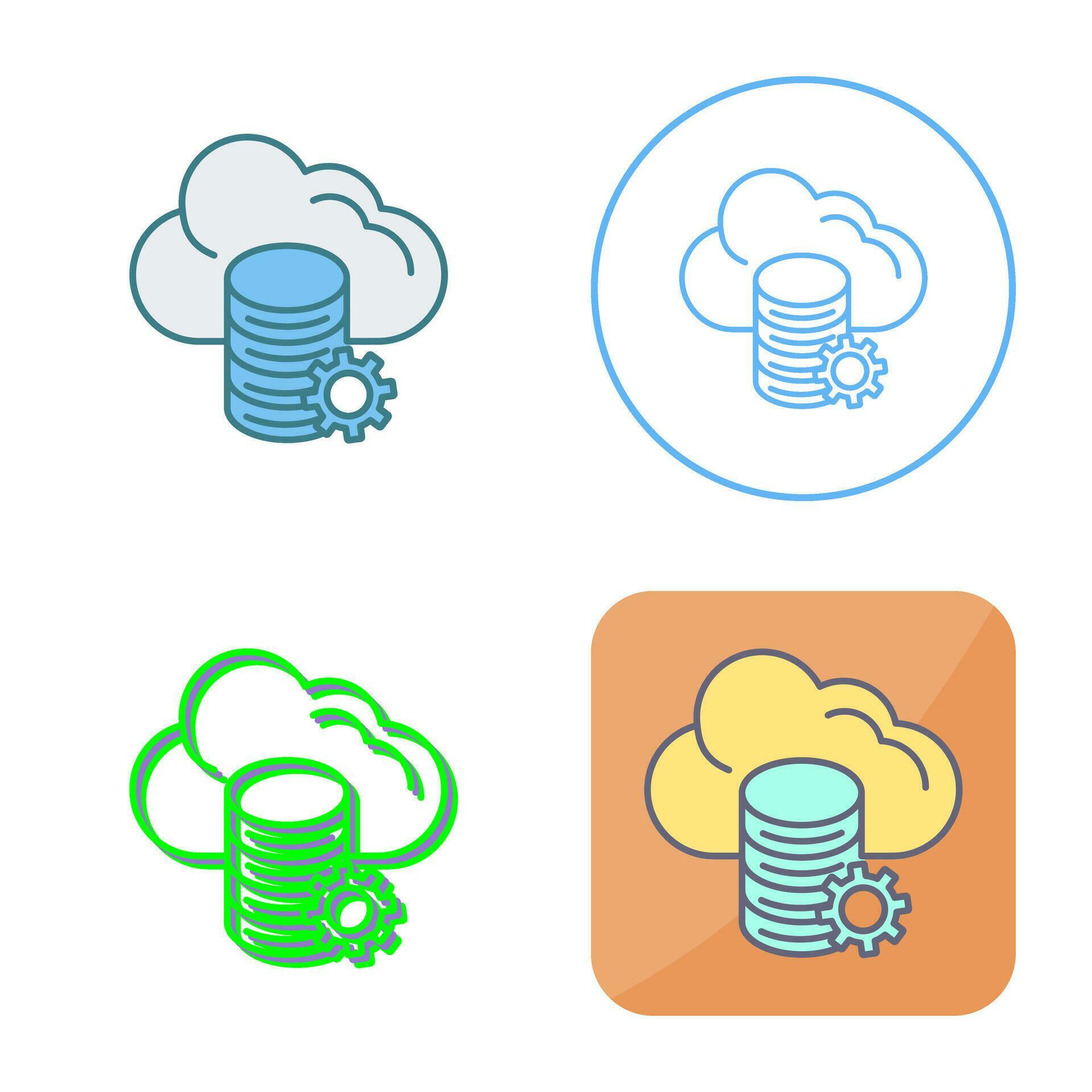 Cloud Data Vector Icon 34568764 Vector Art at Vecteezy