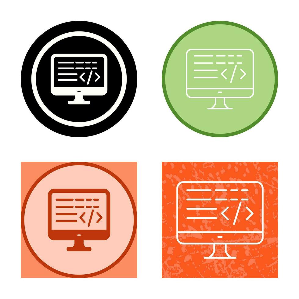 Coding Vector Icon 34569299 Vector Art at Vecteezy