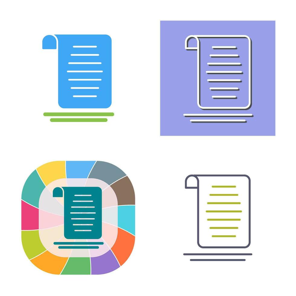 Document Vector Icon 34569536 Vector Art at Vecteezy