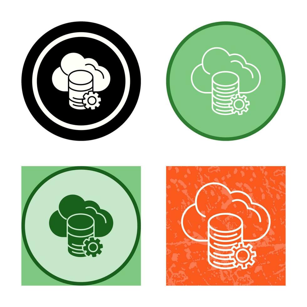 Cloud Data Vector Icon 34569626 Vector Art at Vecteezy