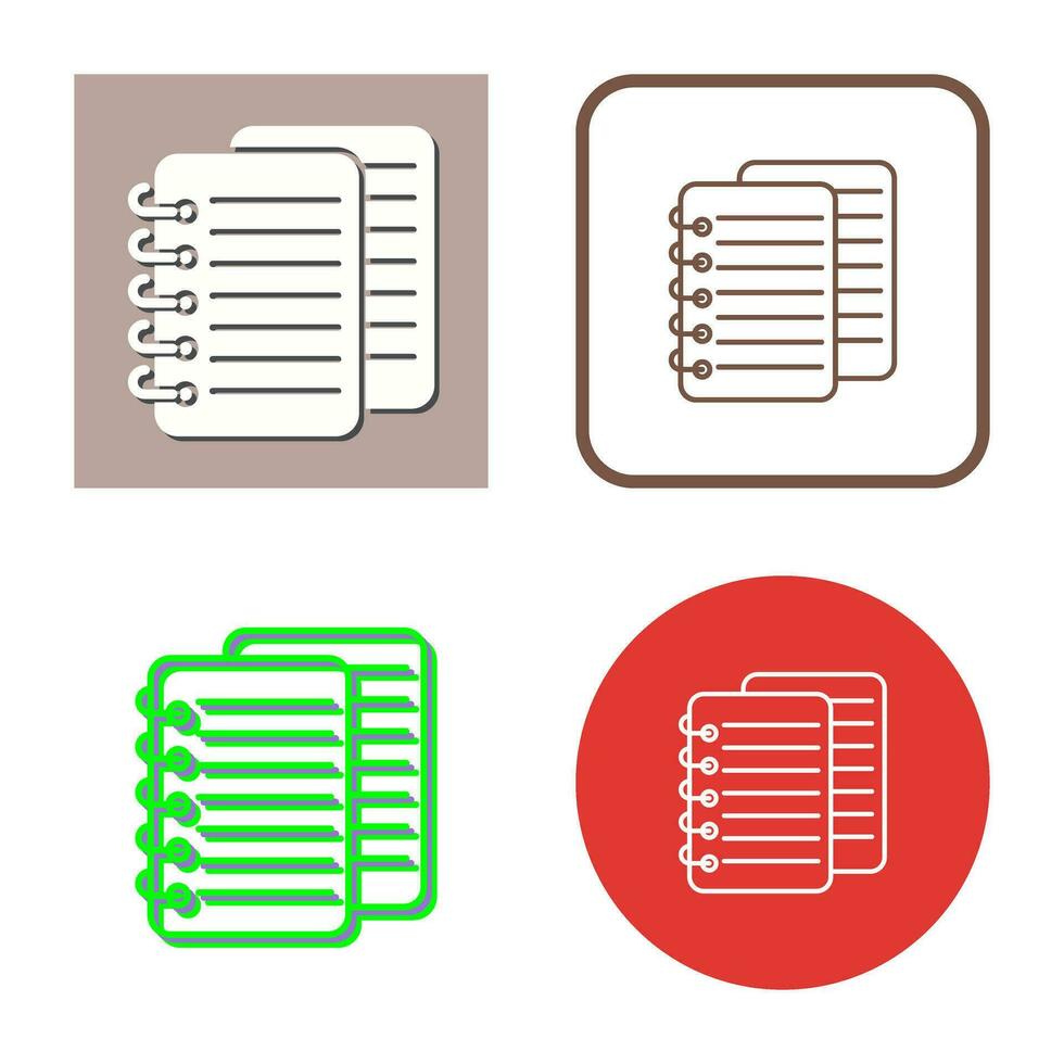 icono de vector de notas 34569854 Vector en Vecteezy