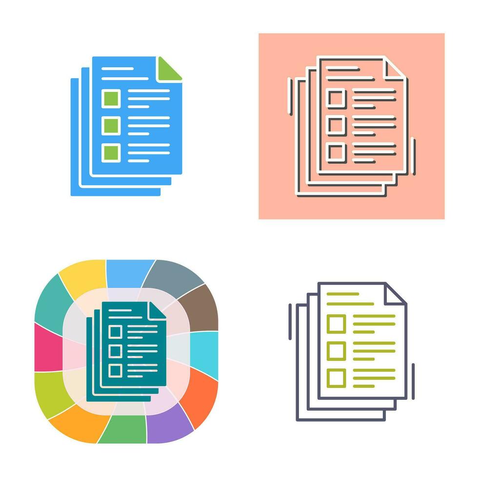 Notes Vector Icon 34573514 Vector Art at Vecteezy