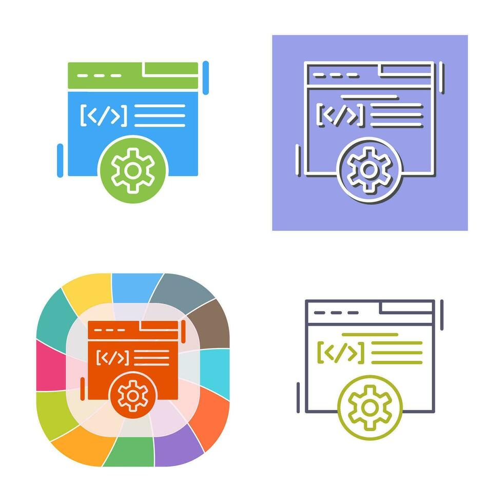 icono de vector de desarrollo web 34573934 Vector en Vecteezy