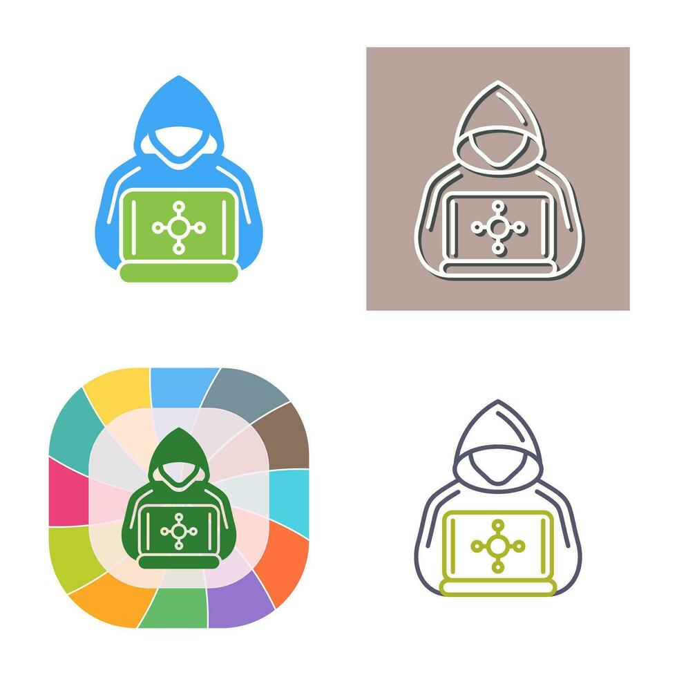icono de vector de hacker 34577676 Vector en Vecteezy