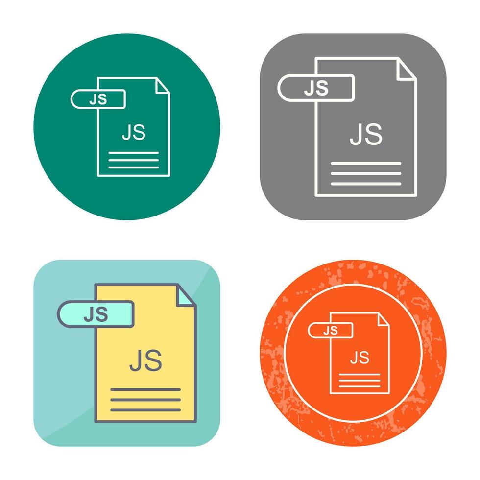 JS Vector Icon 34587806 Vector Art at Vecteezy