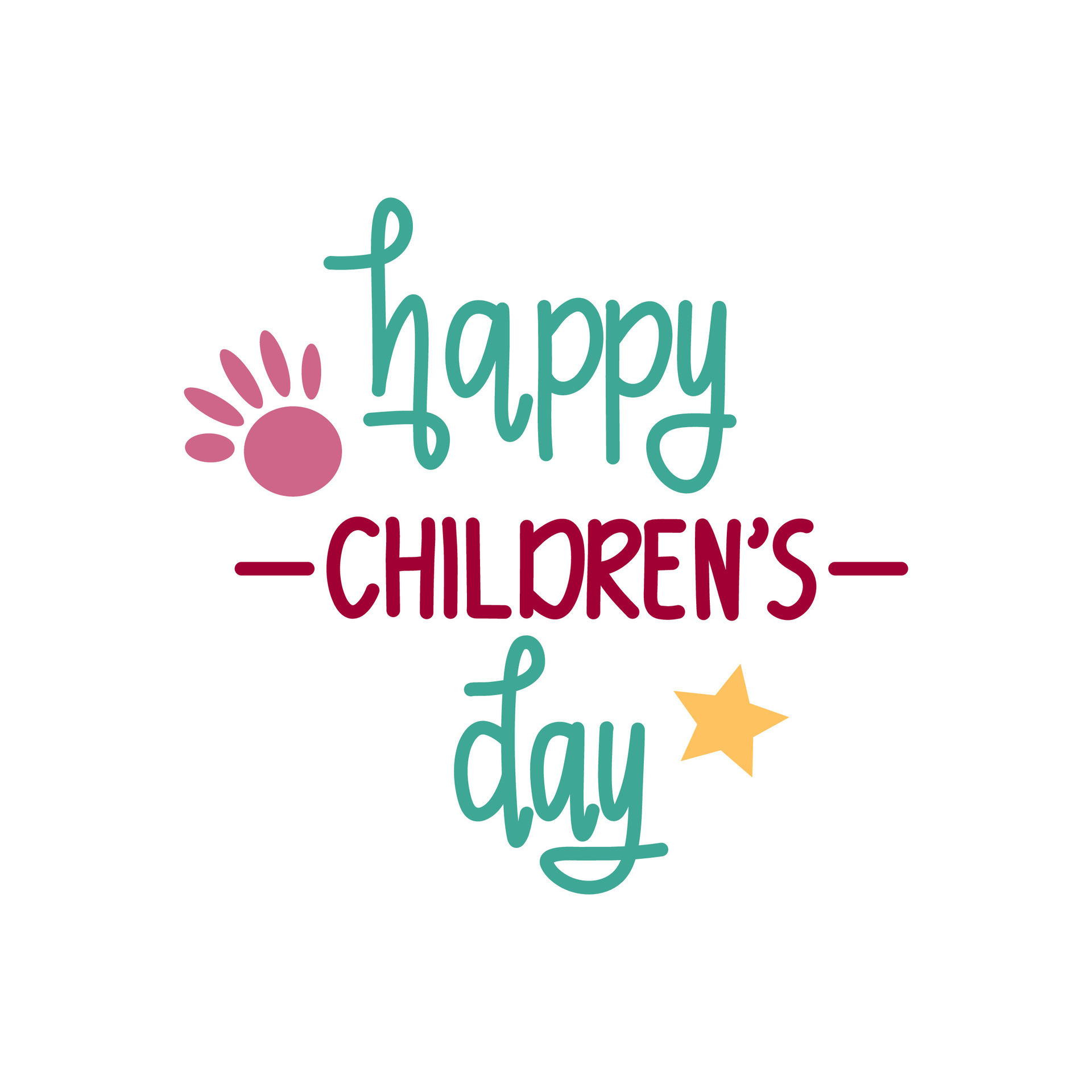 Happy Childrens Day Hand Lettering 34592448 Vector Art at Vecteezy Happy Childrens Day Hand Lettering 34592448 Vector Art at Vecteezy