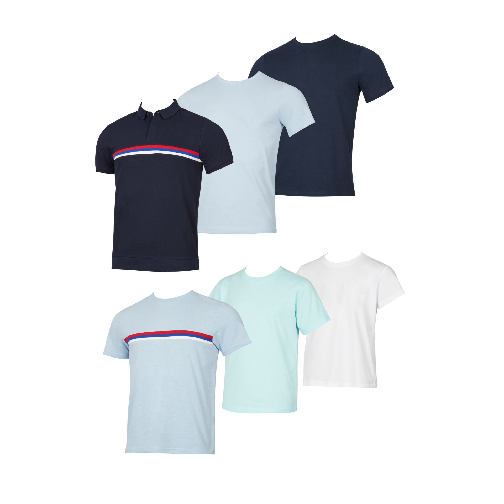 Front Cotton Shirt Set Cut Out Isolated White Background With Clipping Path 34597549 Png