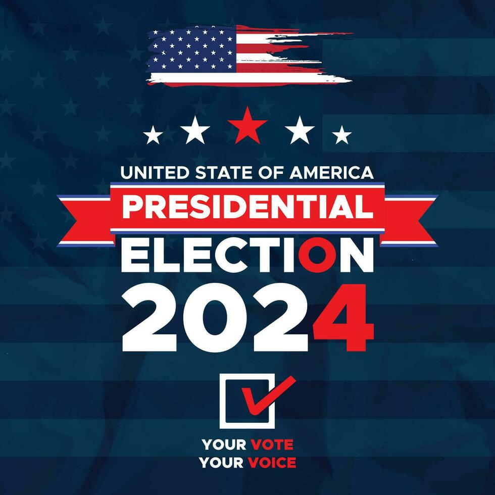 Vote 2024. Presidential election day in united states. Election 2024 ...