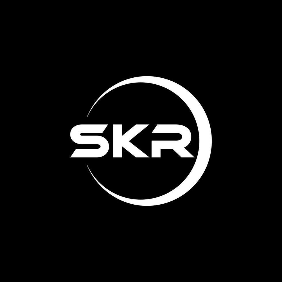 SKR Letter Logo Design, Inspiration for a Unique Identity. Modern Elegance and Creative Design ...