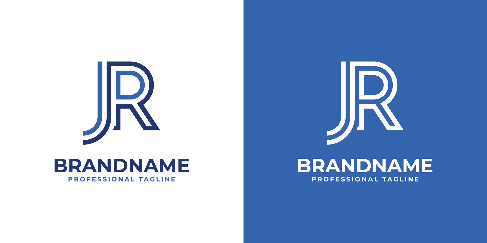 Letter JR Line Monogram Logo, suitable for business with JR or RJ initials. 34601293 Vector Art ...