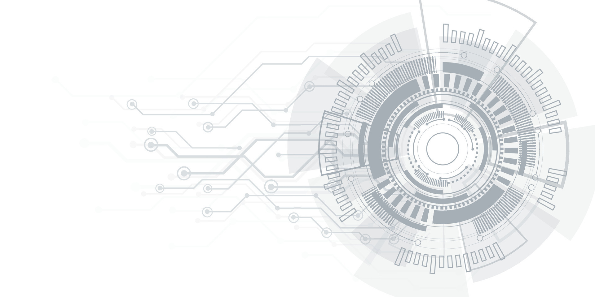 Digital Technology Futuristic Internet Network Speed Connection White Background Cyber Nano