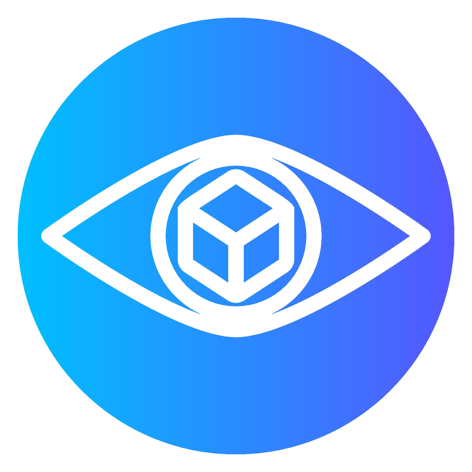 eye gradient icon 34607455 Vector Art at Vecteezy