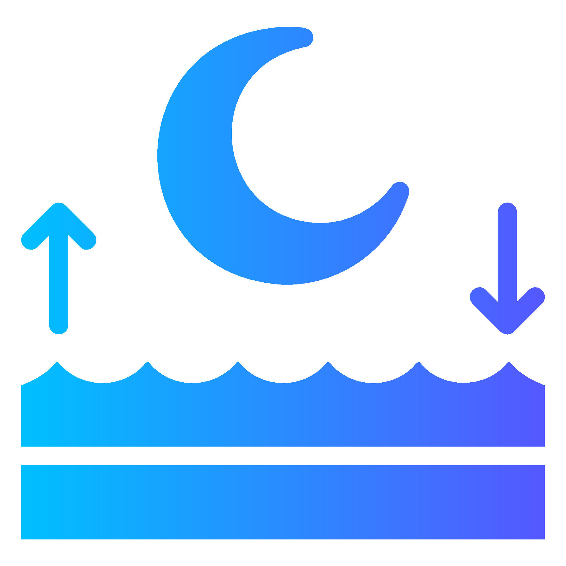 tide gradient icon 34607591 Vector Art at Vecteezy