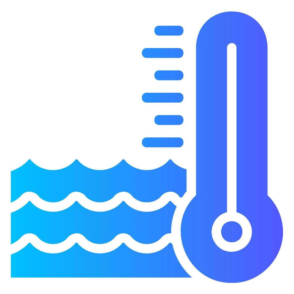 water temperature gradient icon 34607595 Vector Art at Vecteezy