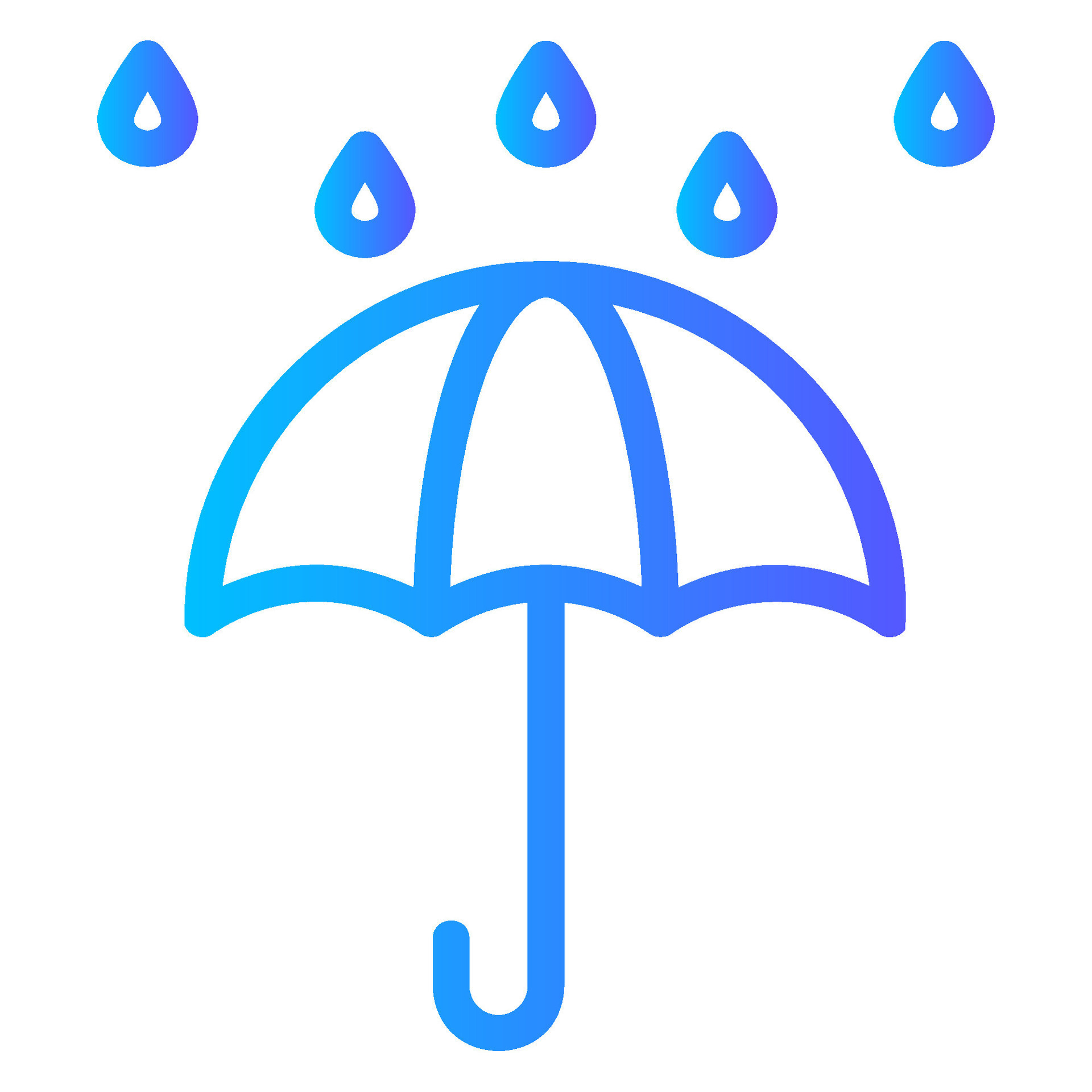 rain gradient icon 34607616 Vector Art at Vecteezy
