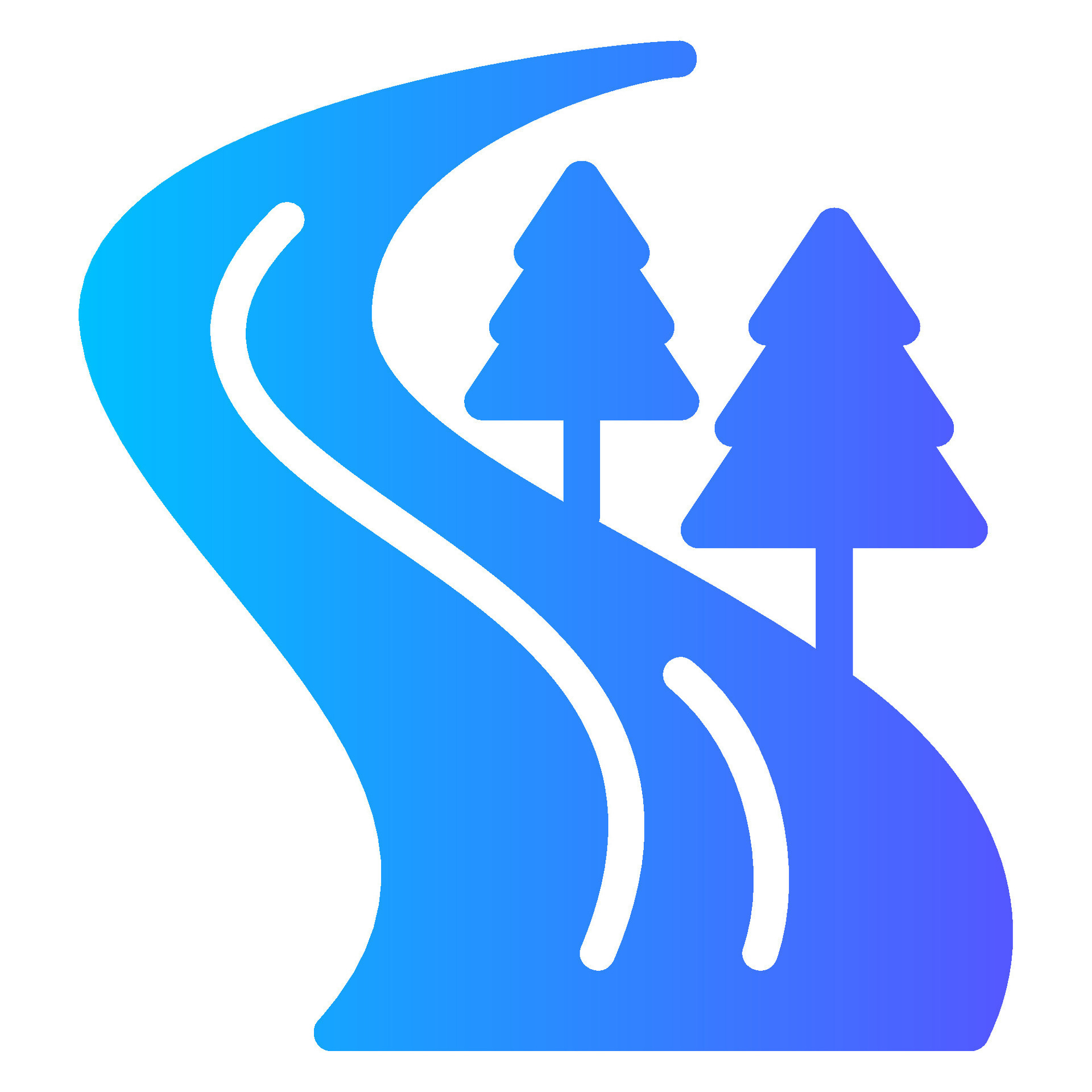 river gradient icon 34607617 Vector Art at Vecteezy