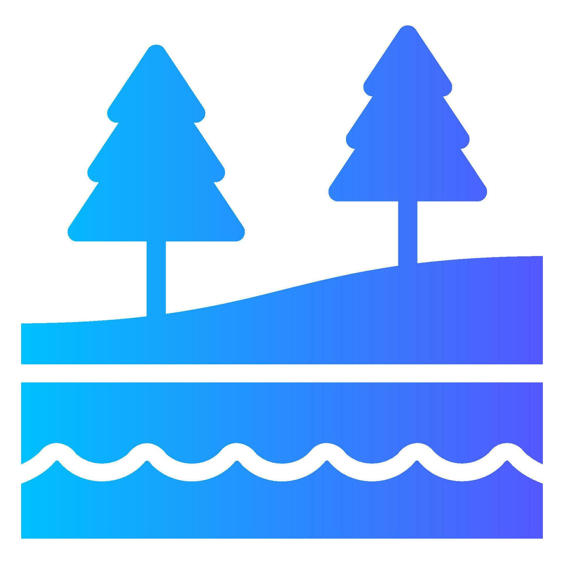 taiga gradient icon 34607634 Vector Art at Vecteezy