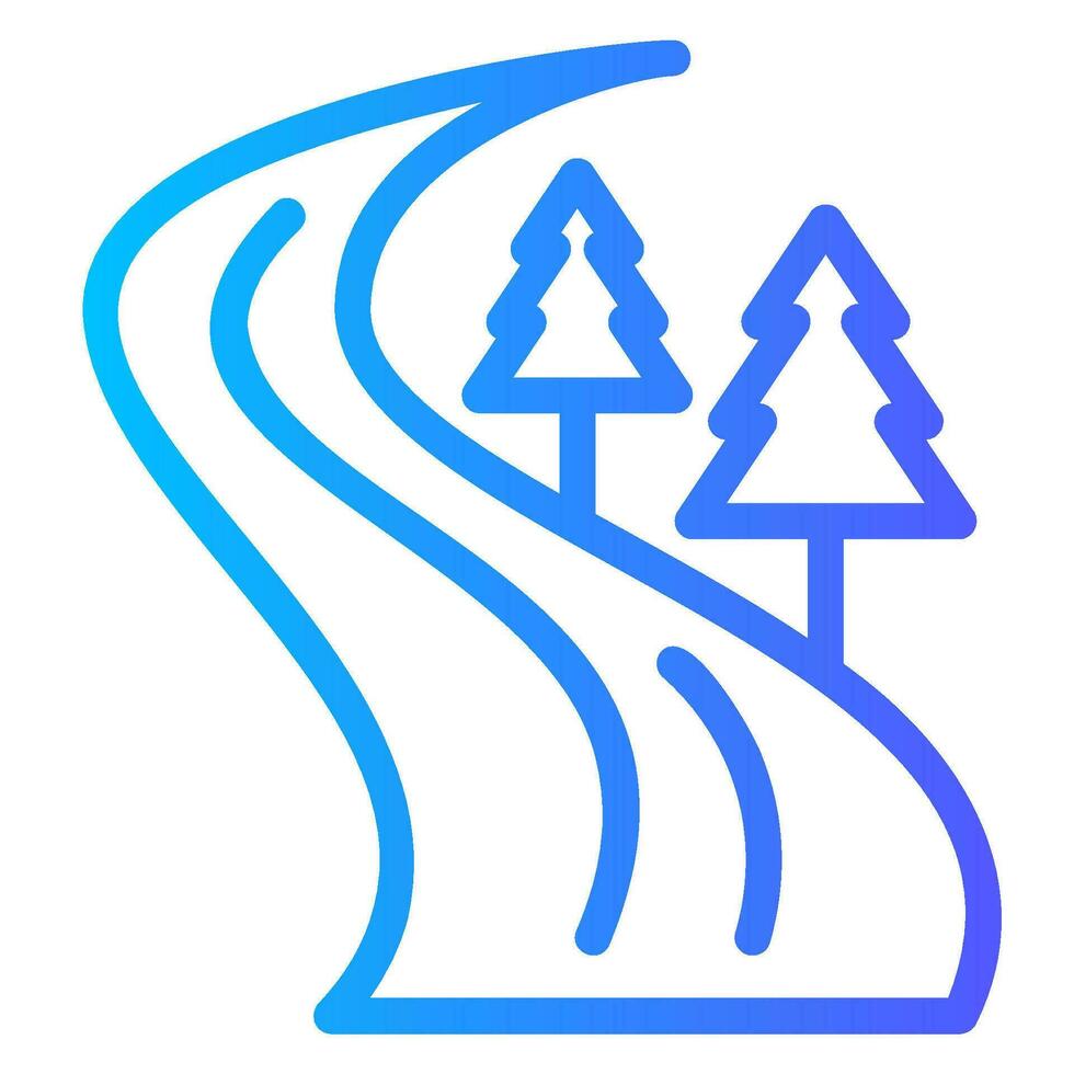 river gradient icon 34607643 Vector Art at Vecteezy