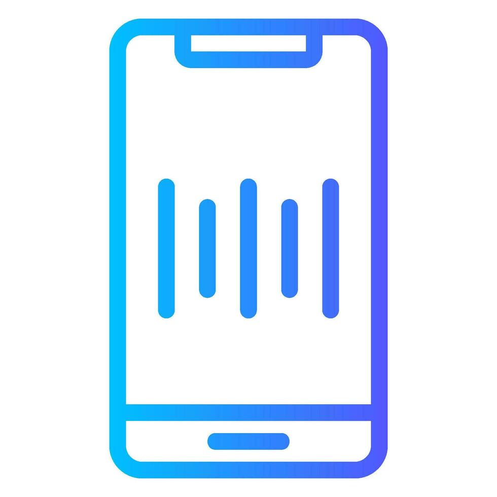 audio gradient icon 34607744 Vector Art at Vecteezy