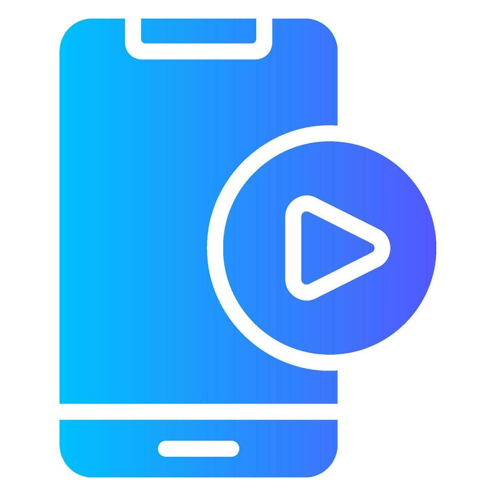 smartphone gradient icon 34607752 Vector Art at Vecteezy