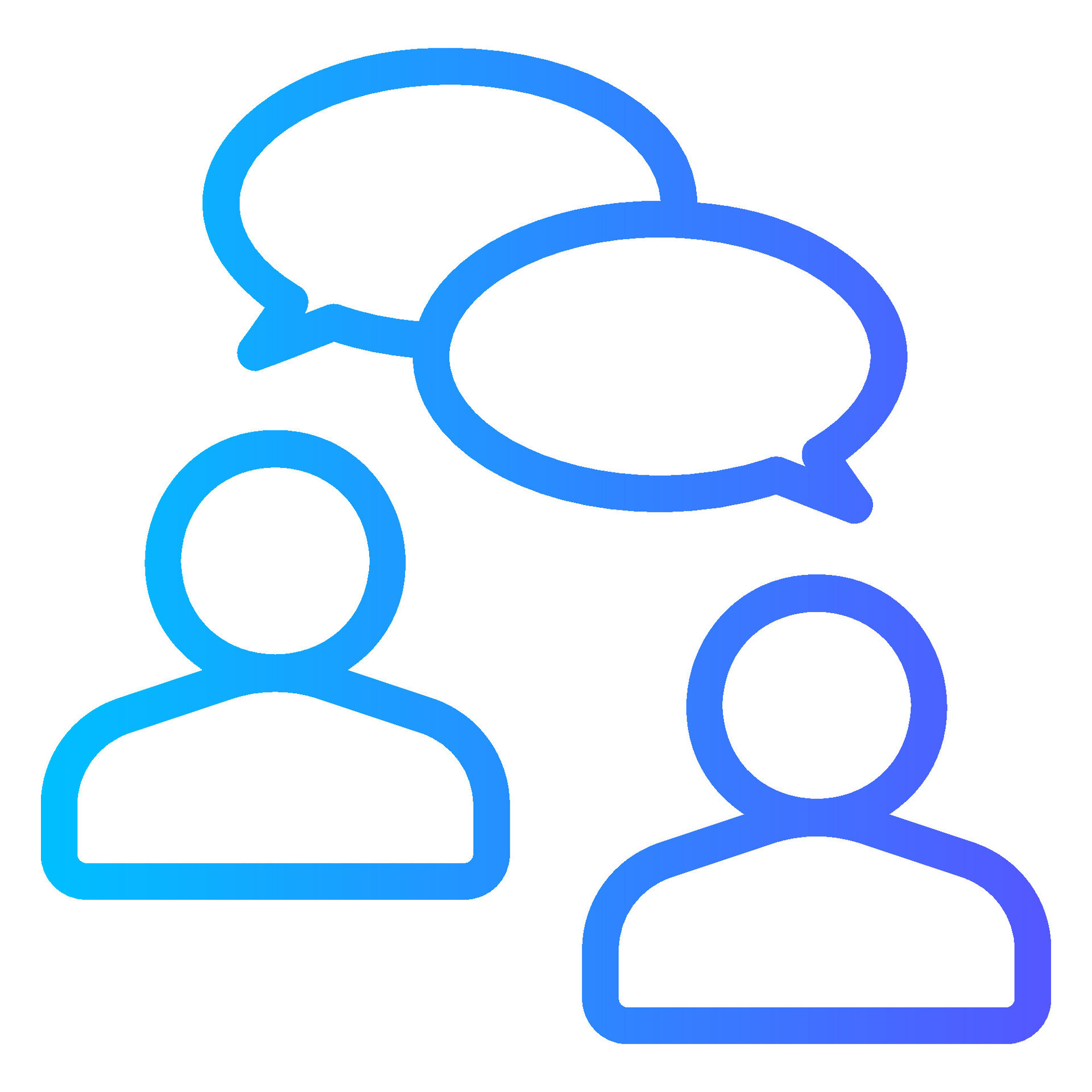 conversation gradient icon 34607763 Vector Art at Vecteezy