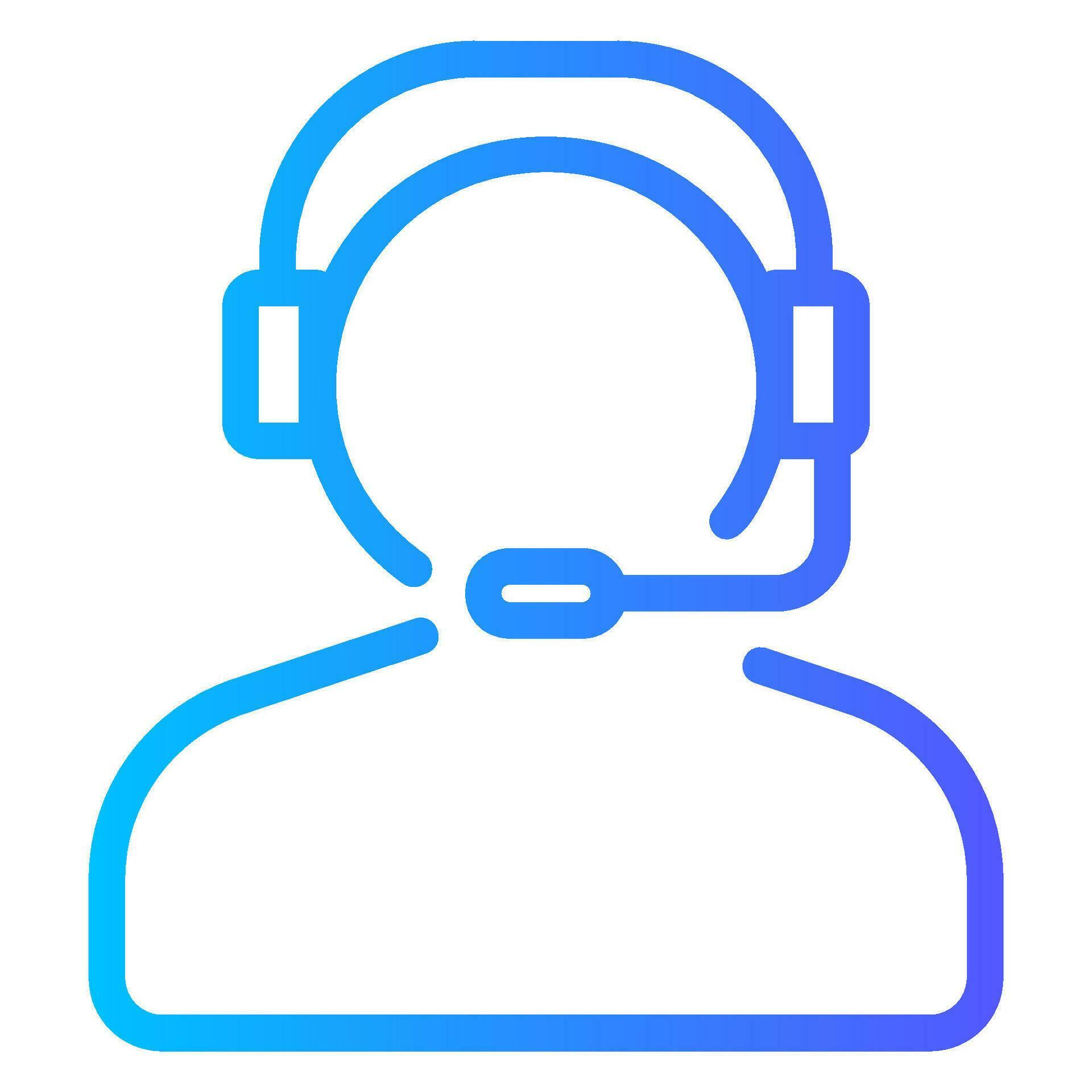 person gradient icon 34607770 Vector Art at Vecteezy