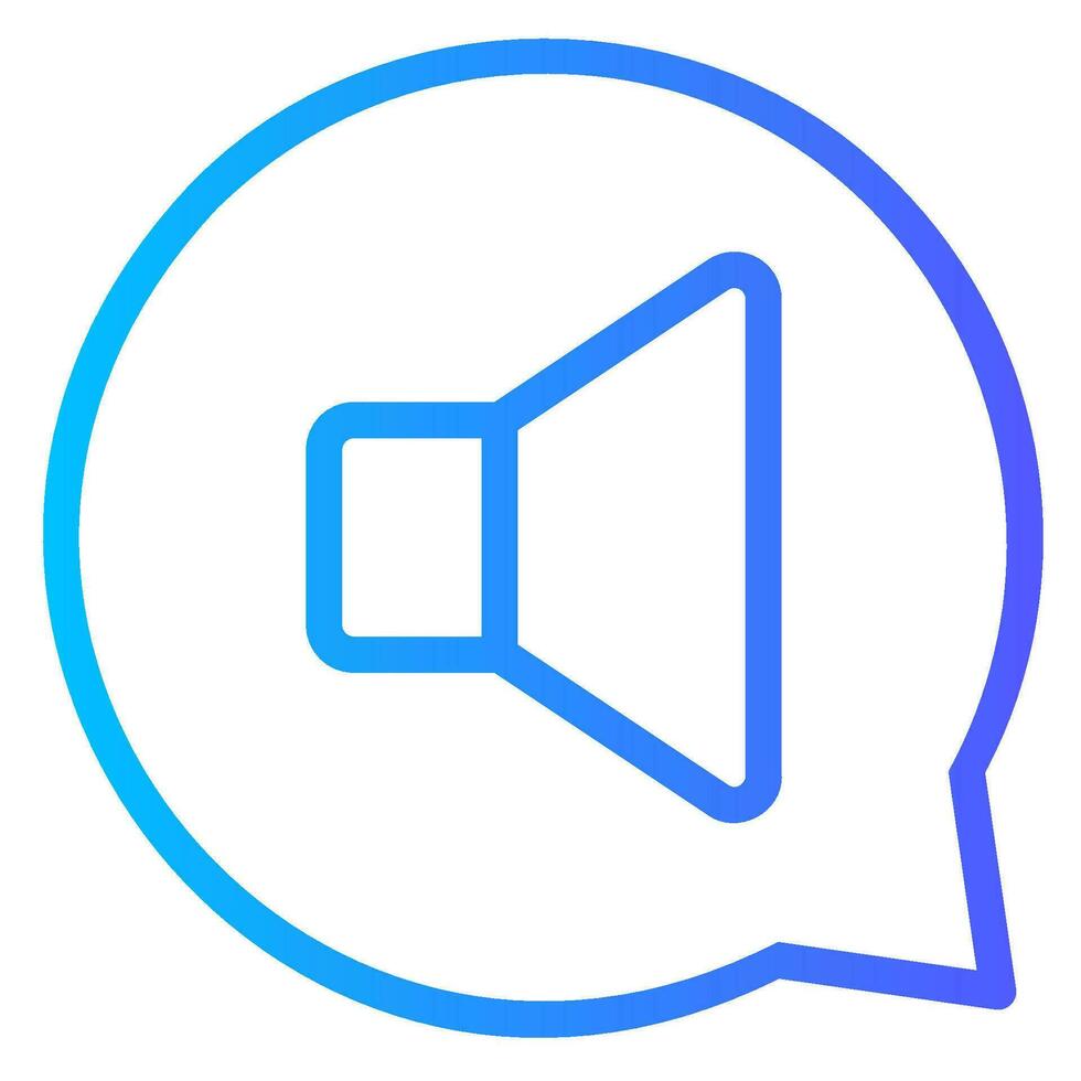 audio gradient icon 34607789 Vector Art at Vecteezy