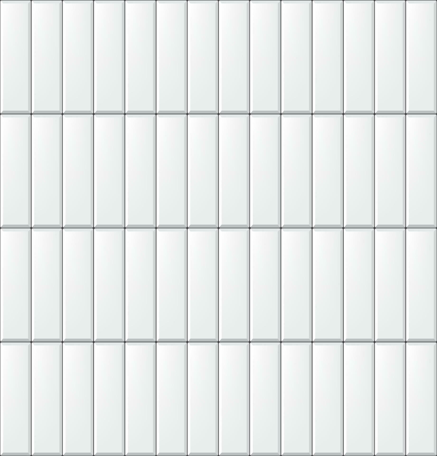 Seamless pattern with modern vertical rectangular white tiles ...