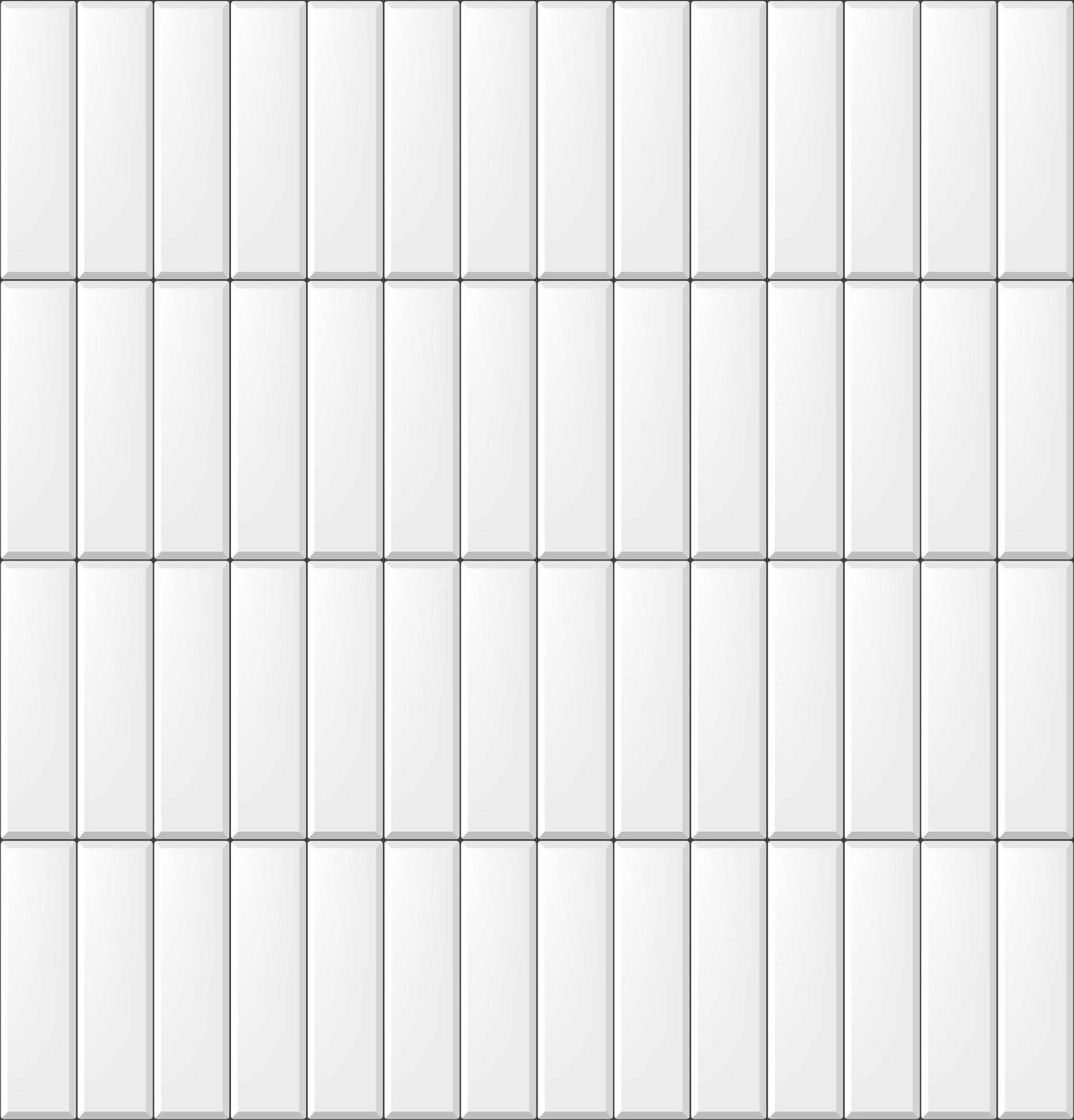 Seamless pattern with modern vertical rectangular white tiles ...