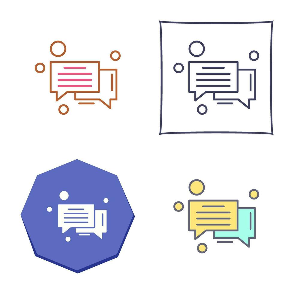 Message Bubble Vector Icon 34618523 Vector Art at Vecteezy