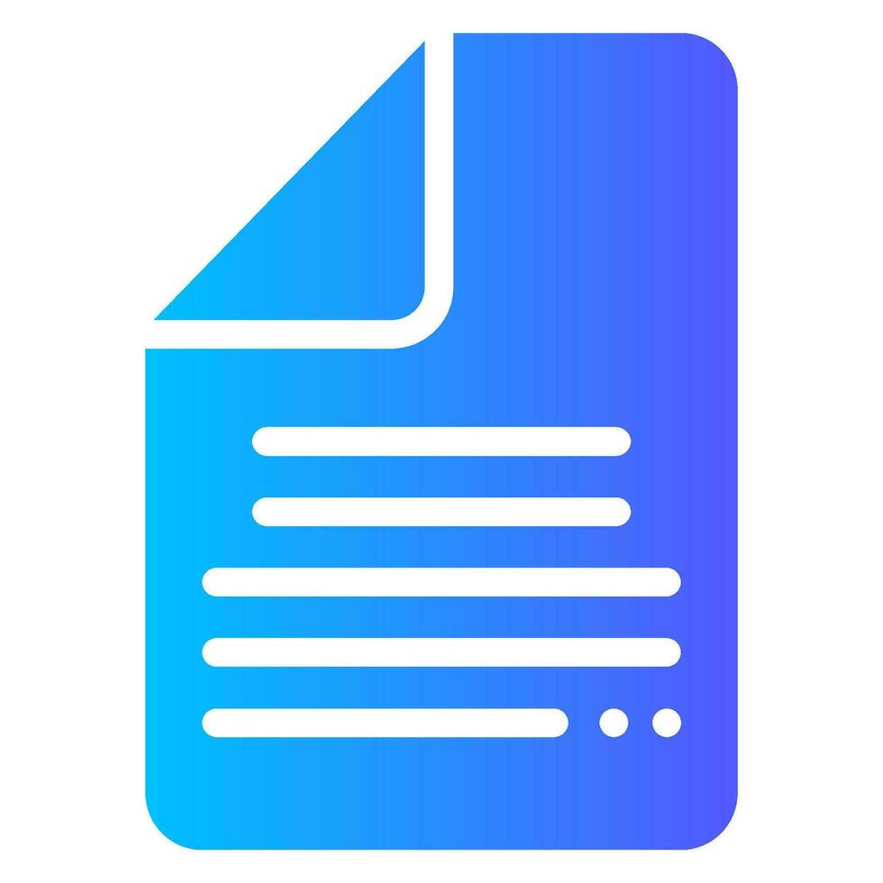 File gradient icon 34621348 Vector Art at Vecteezy