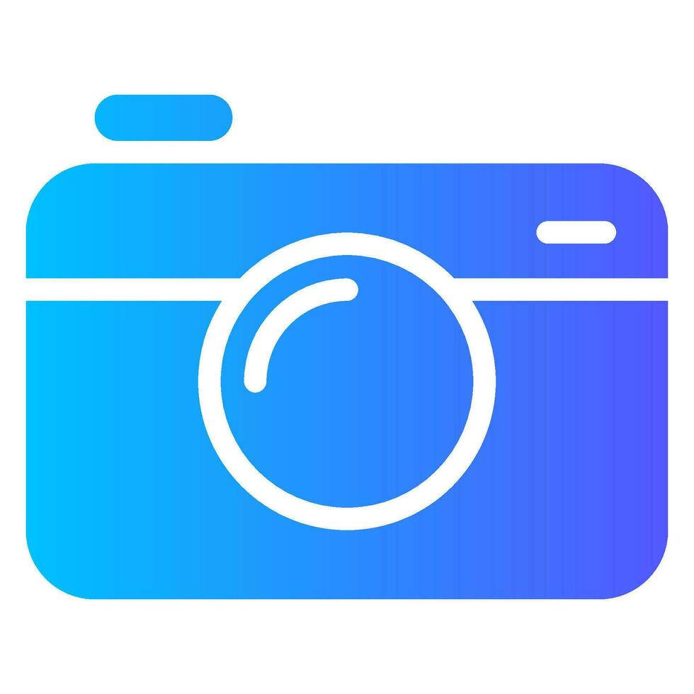 camera gradient icon 34621376 Vector Art at Vecteezy