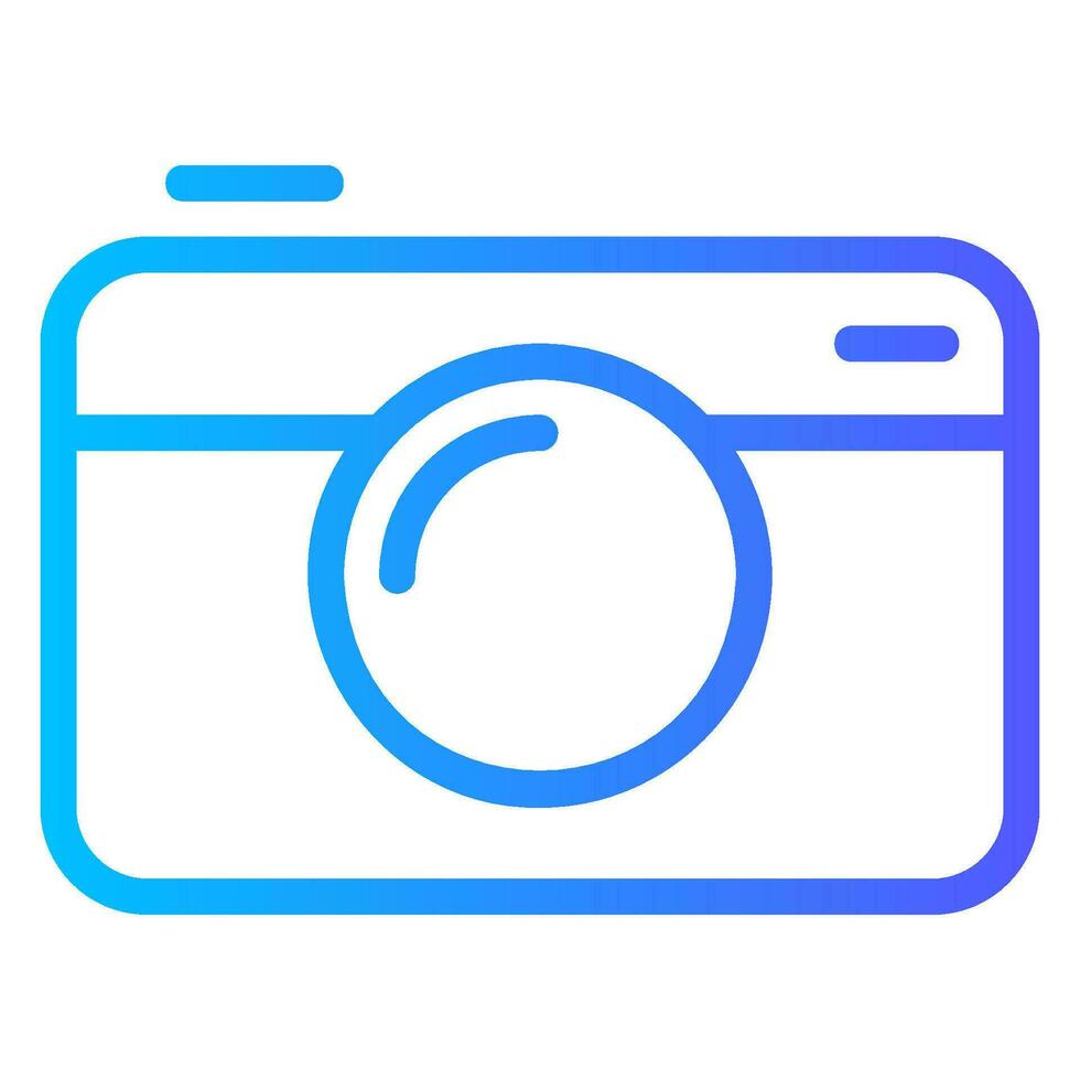 camera gradient icon 34621393 Vector Art at Vecteezy