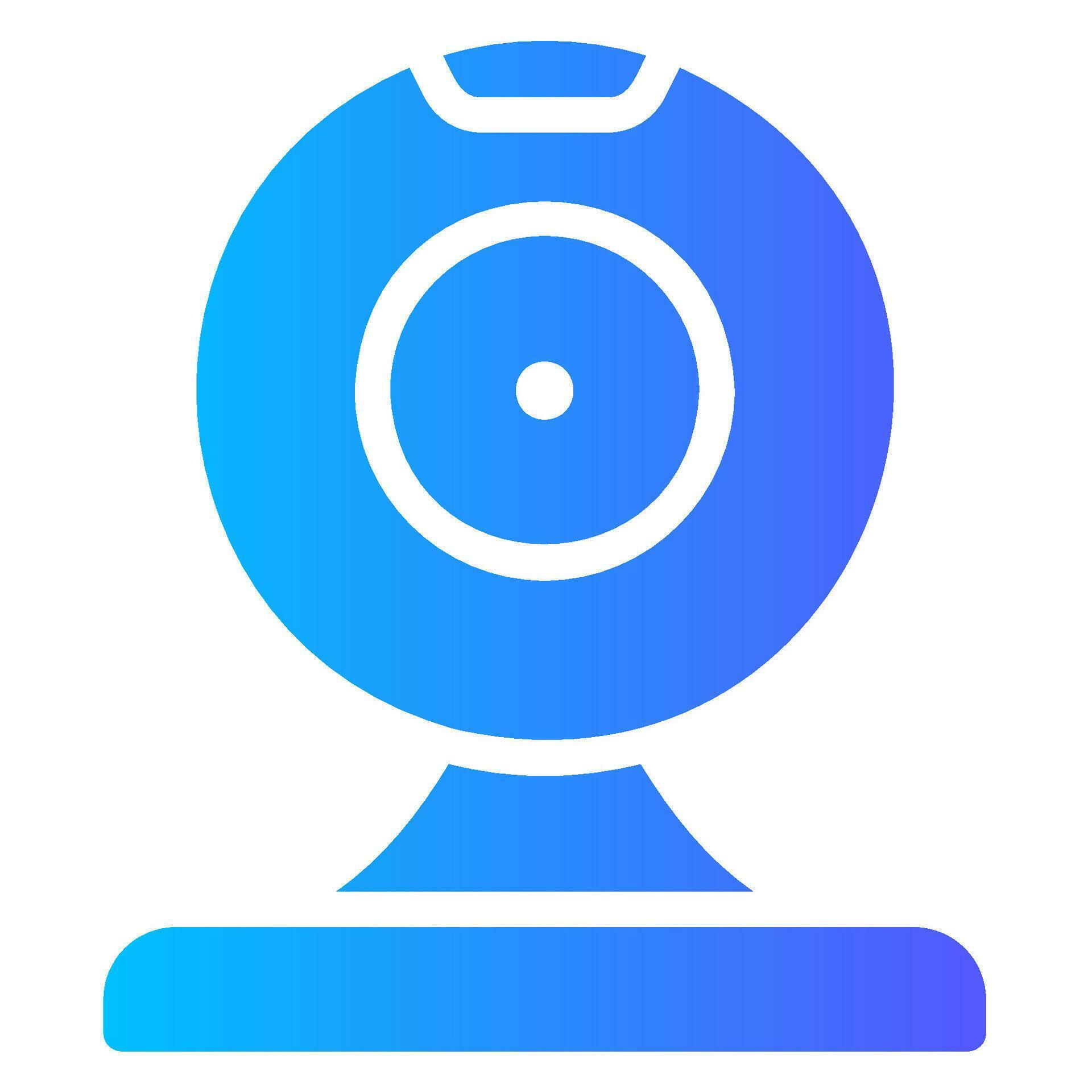 webcam gradient icon 34621428 Vector Art at Vecteezy
