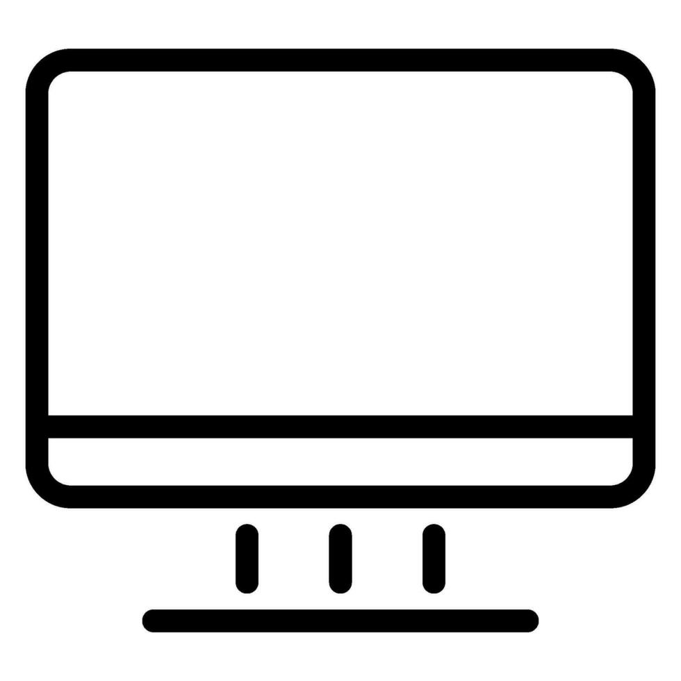 computer line icon 34621645 Vector Art at Vecteezy