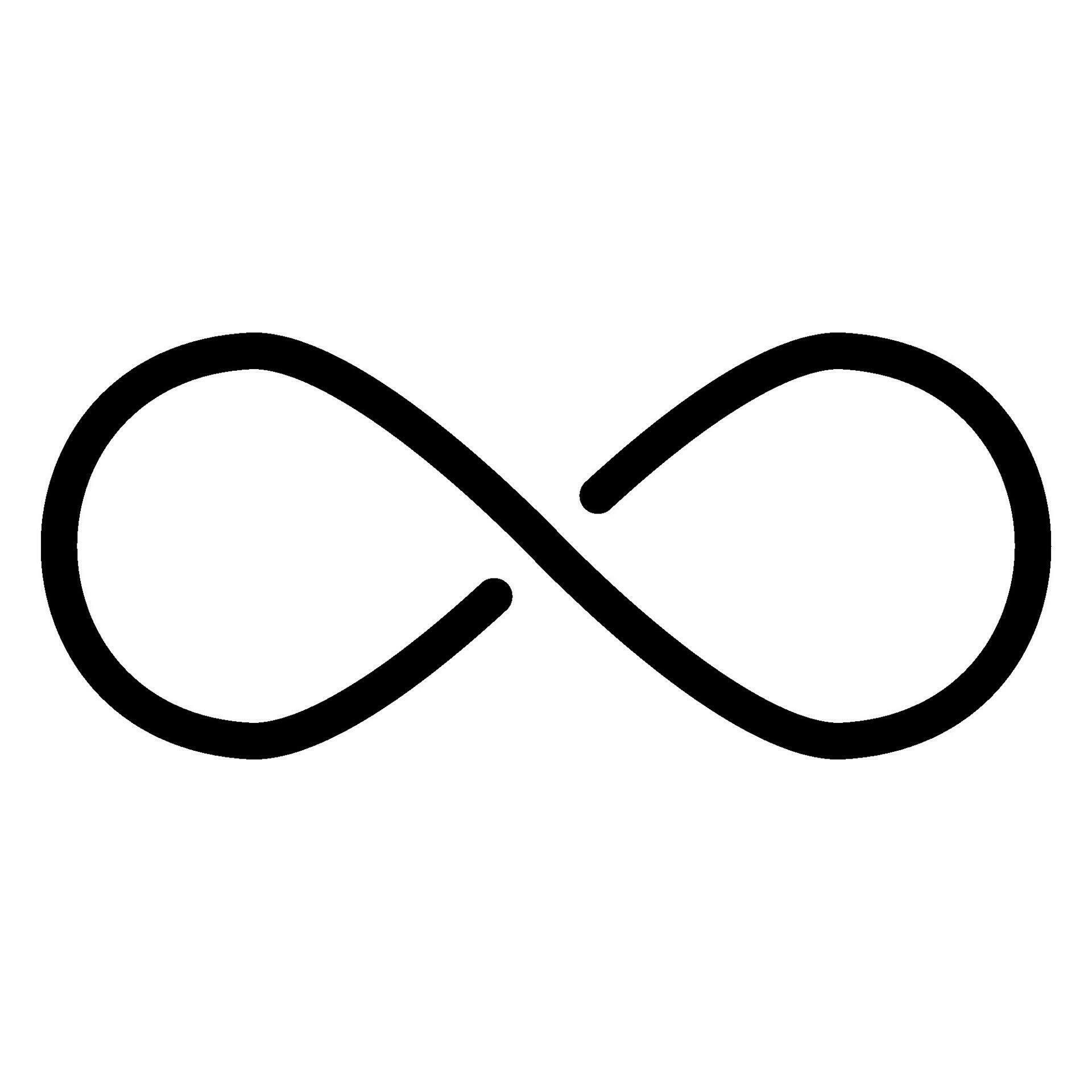 infinity line icon 34621705 Vector Art at Vecteezy