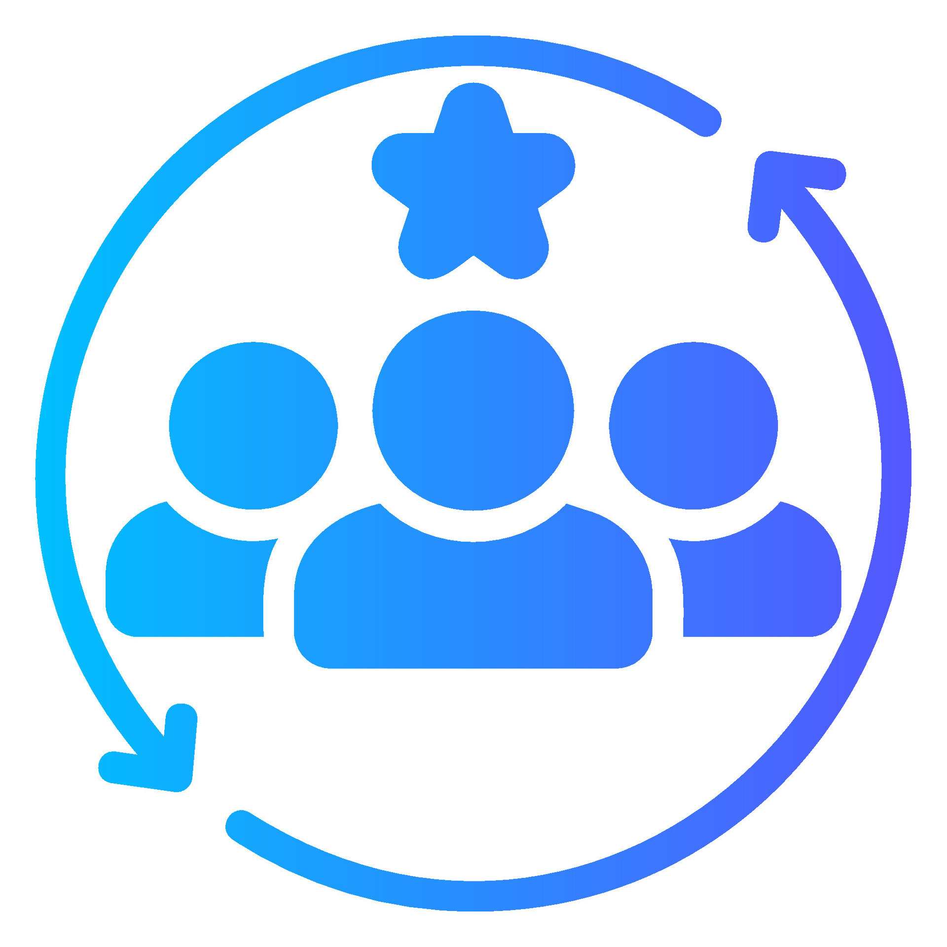 client gradient icon 34621771 Vector Art at Vecteezy