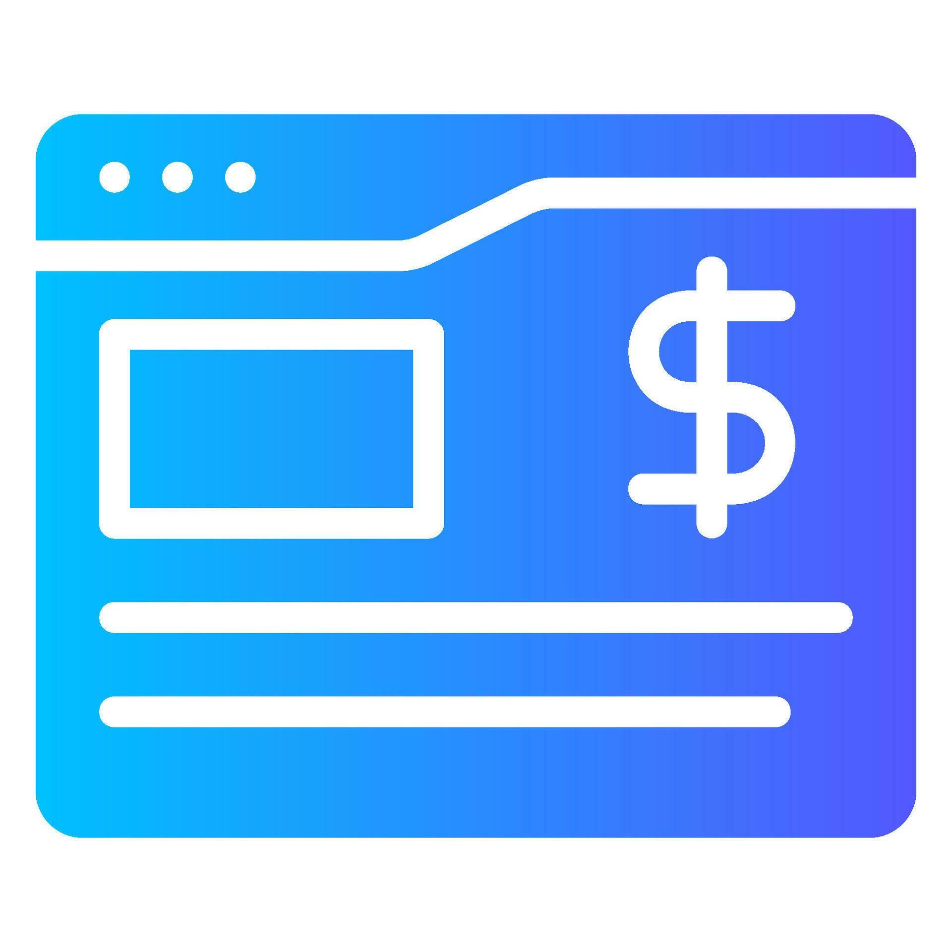 subscription gradient icon 34621786 Vector Art at Vecteezy