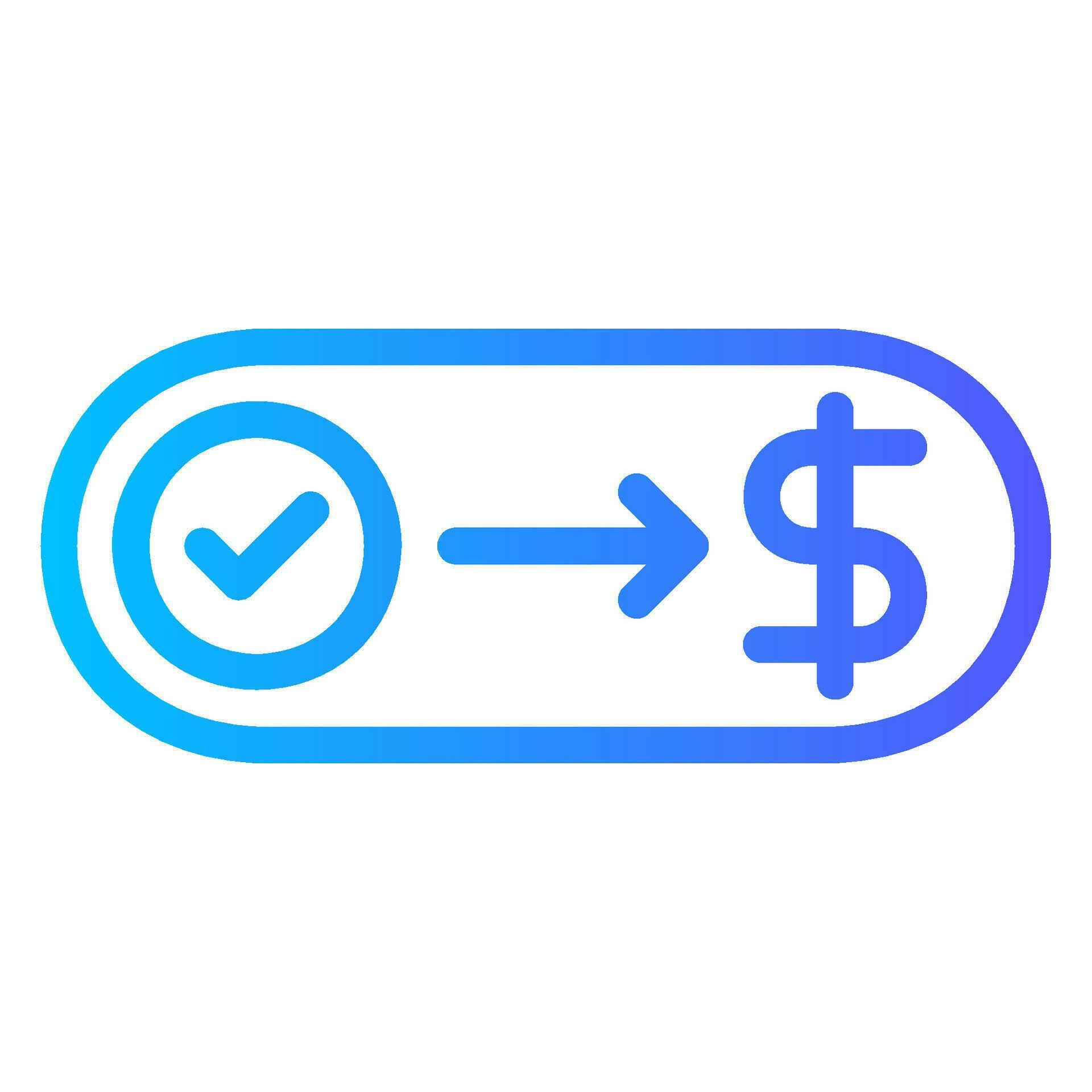 subscription gradient icon 34621806 Vector Art at Vecteezy