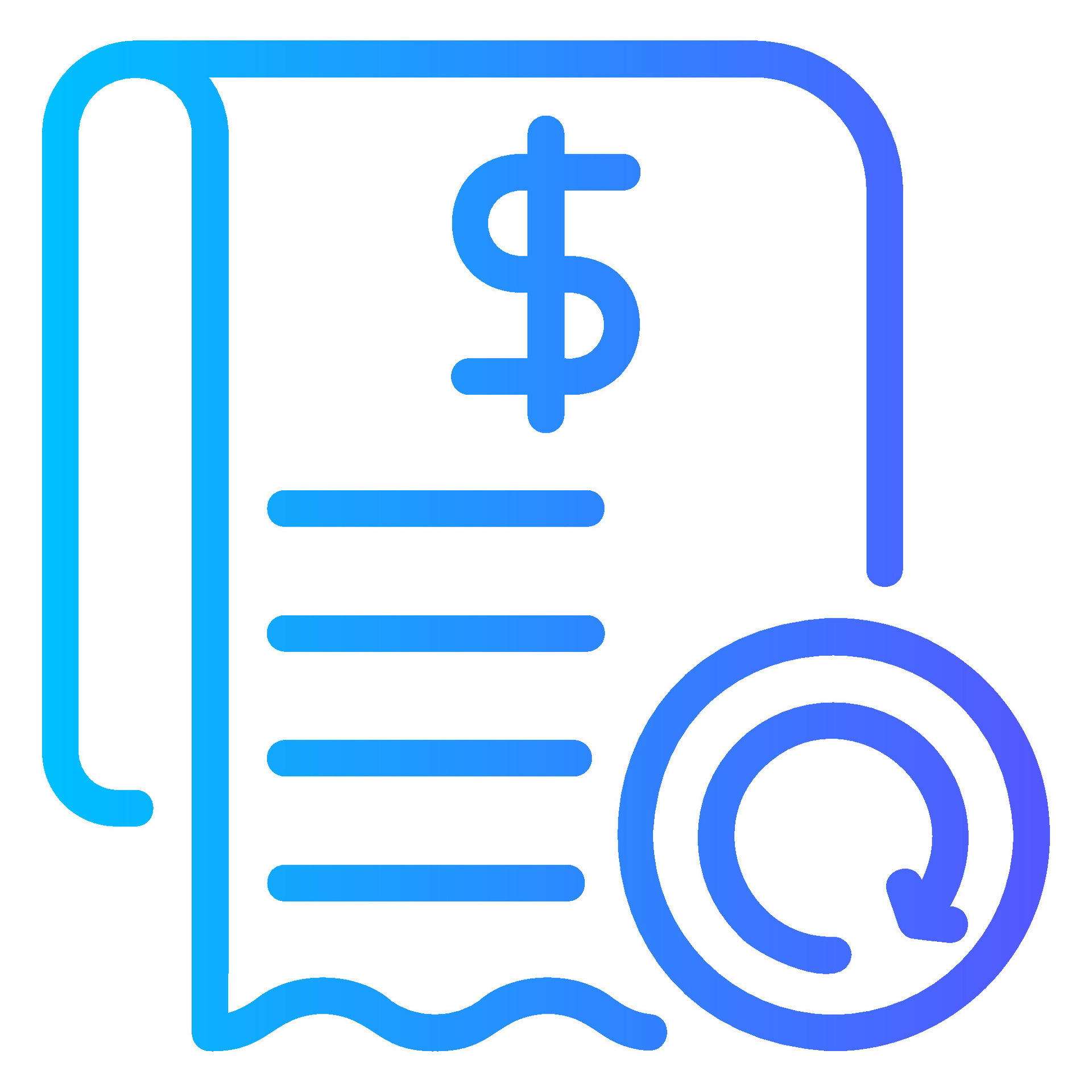 installment gradient icon 34621850 Vector Art at Vecteezy