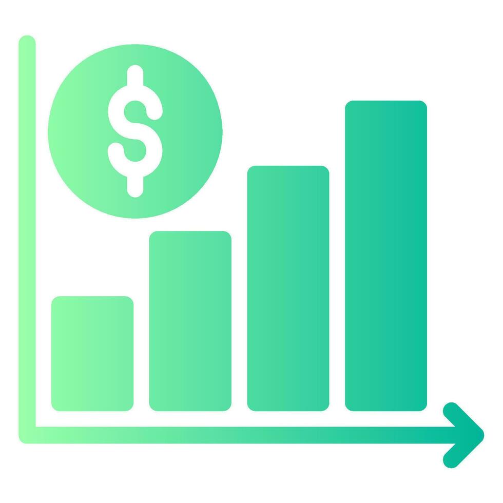 Chart Gradient Icon 34622009 Vector Art At Vecteezy