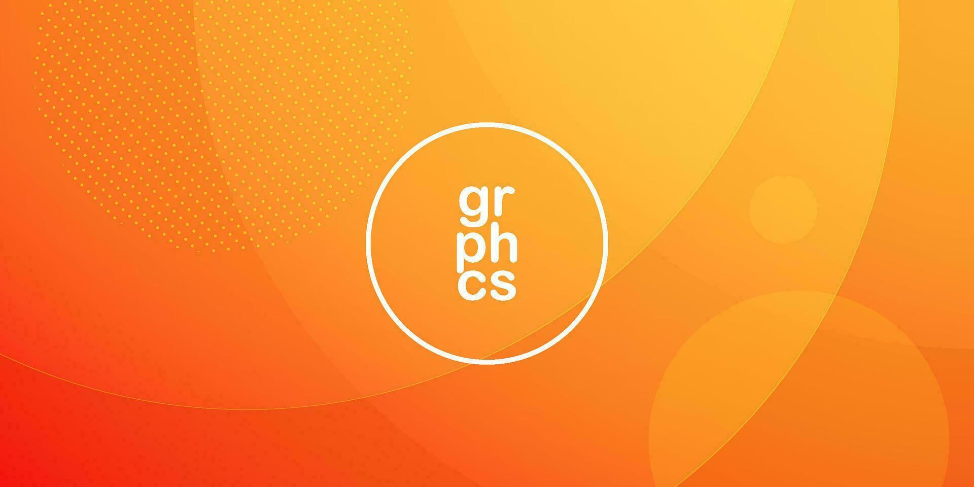 resumen brillante naranja antecedentes con sencillo modelo. vistoso ...