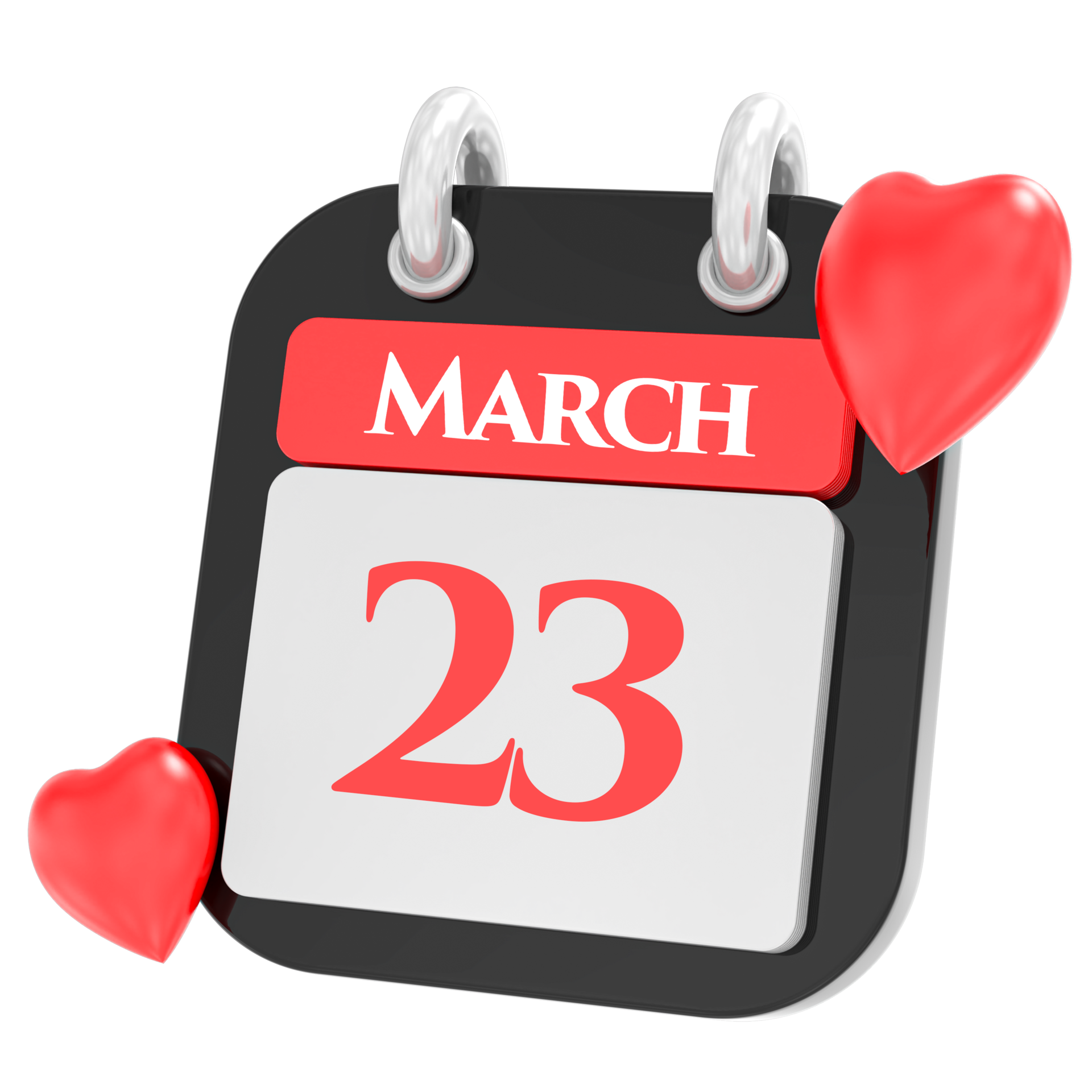 March With Heart Month Day 23 34623223 PNG march-with-heart-month-day-23-34623223-png