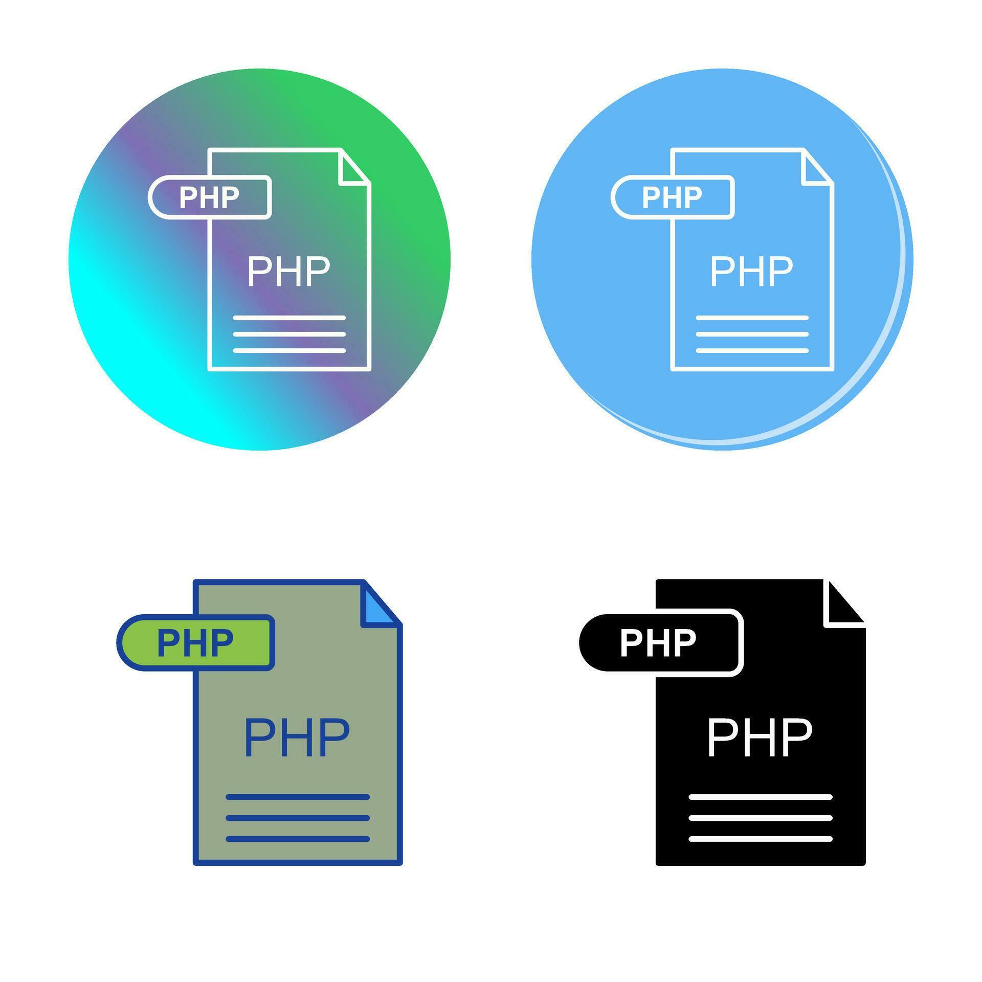 PHP Vector Icon 34627802 Vector Art at Vecteezy