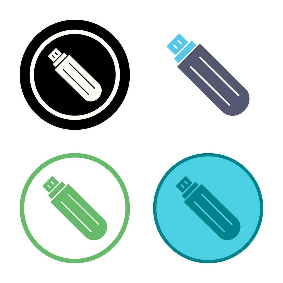 Unique Usb Drive Vector Icon 34628162 Vector Art At Vecteezy