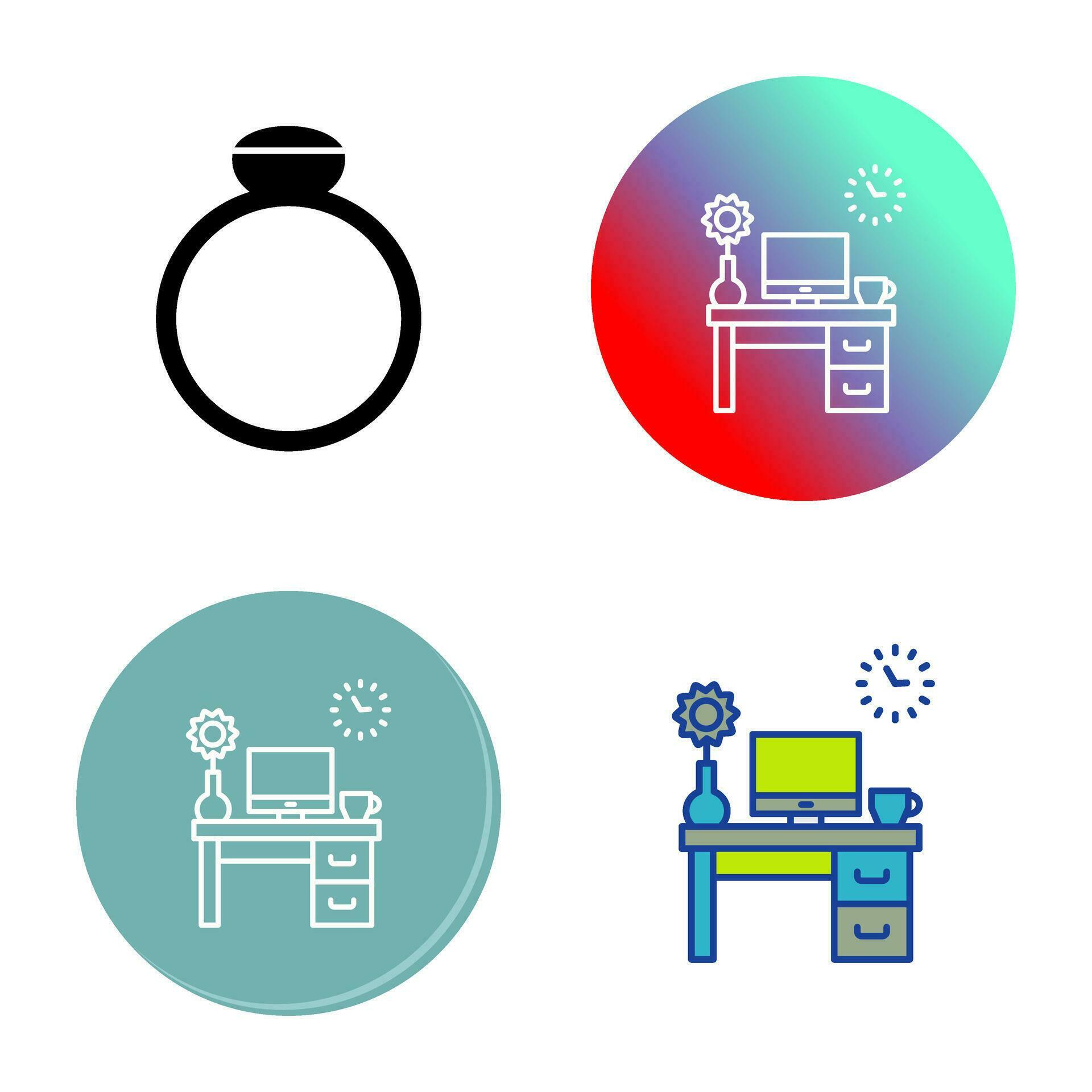 Work Table Vector Icon 34628796 Vector Art at Vecteezy