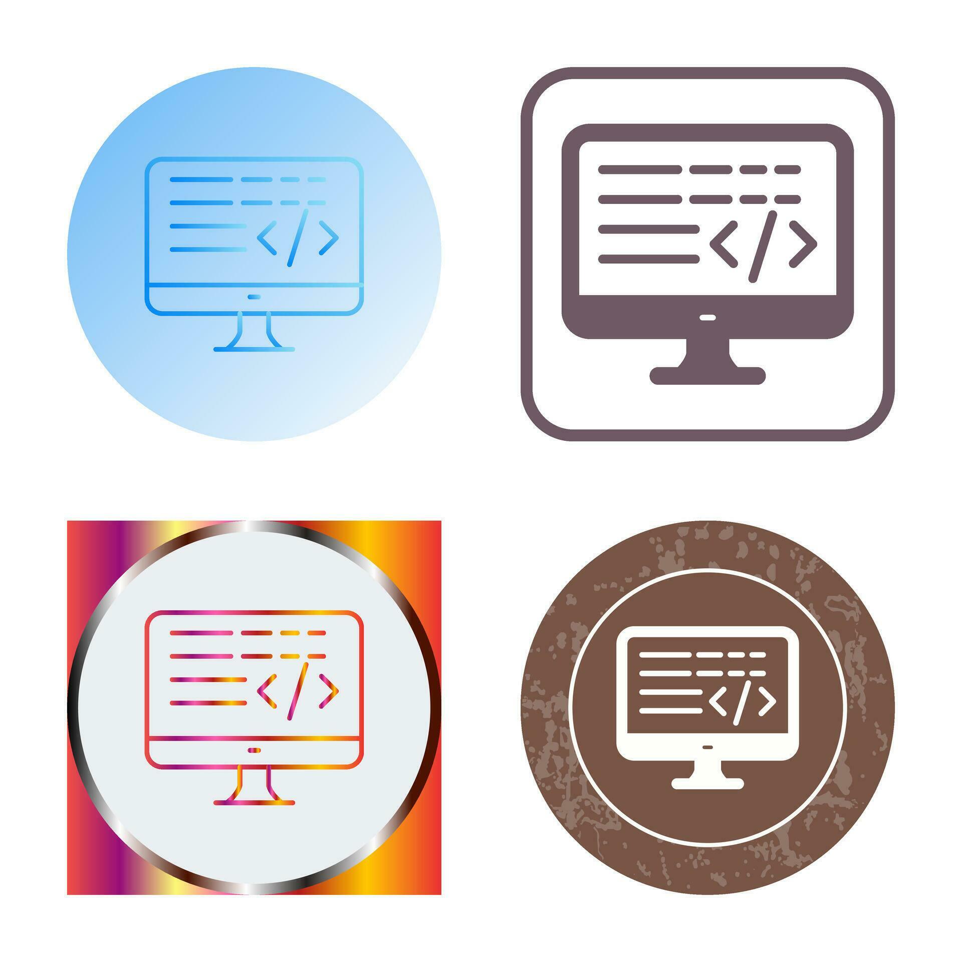 Coding Vector Icon 34631290 Vector Art at Vecteezy