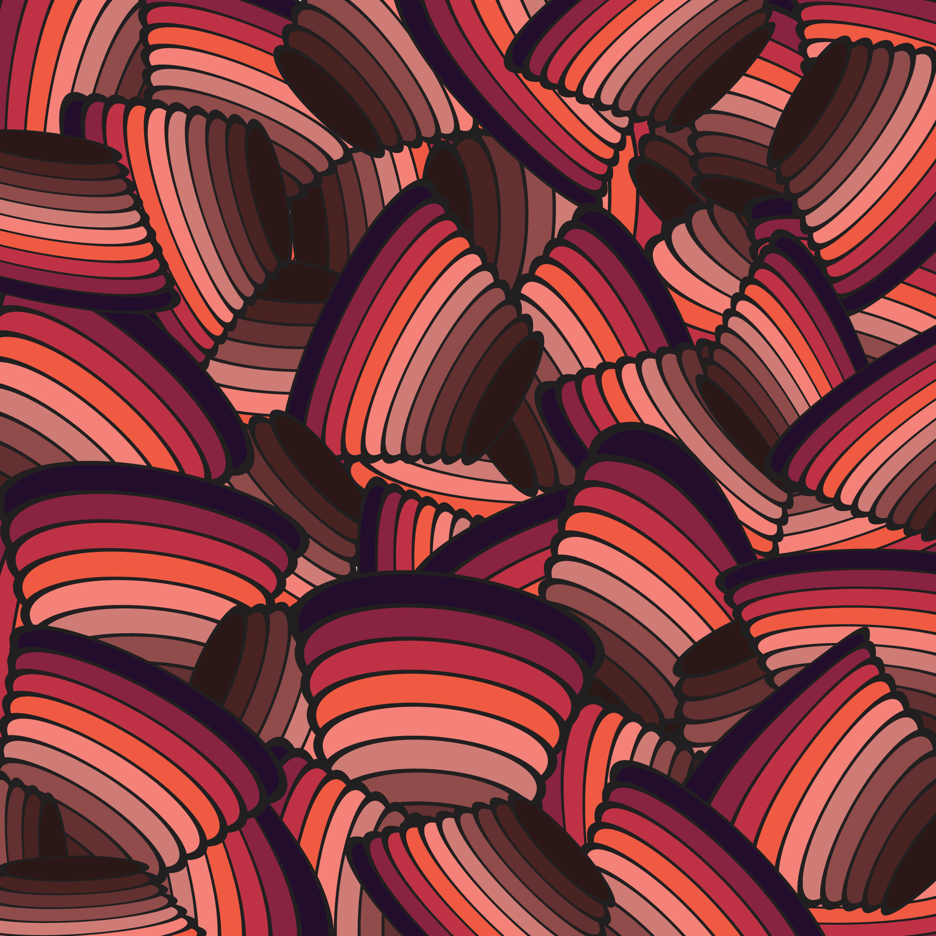 Vector Abstract Red Gradient Background In Flat Design 34634308 Vector